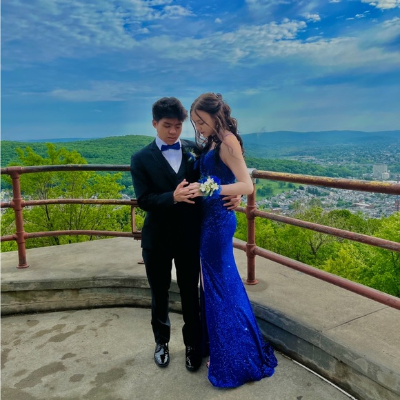 dylan & davids | Dresses | Blue Prom Dress | Poshmark